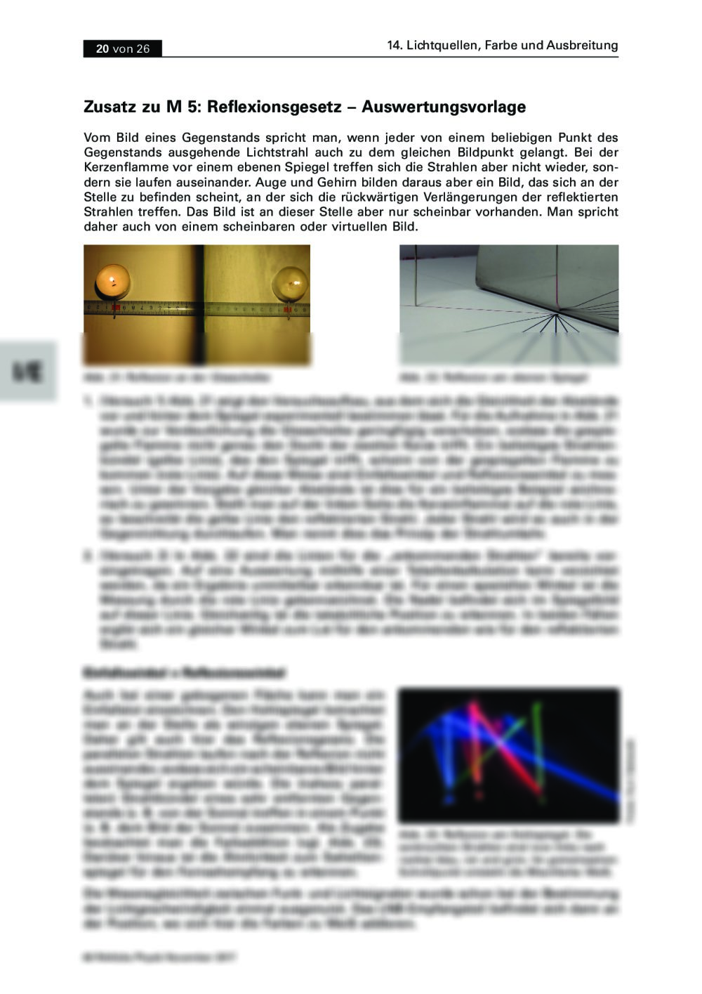 Lichtquellen, Farbe und Ausbreitung des Lichts | RAAbits Online Lichtquellen, Farbe und Ausbreitung des Lichts | RAAbits Online