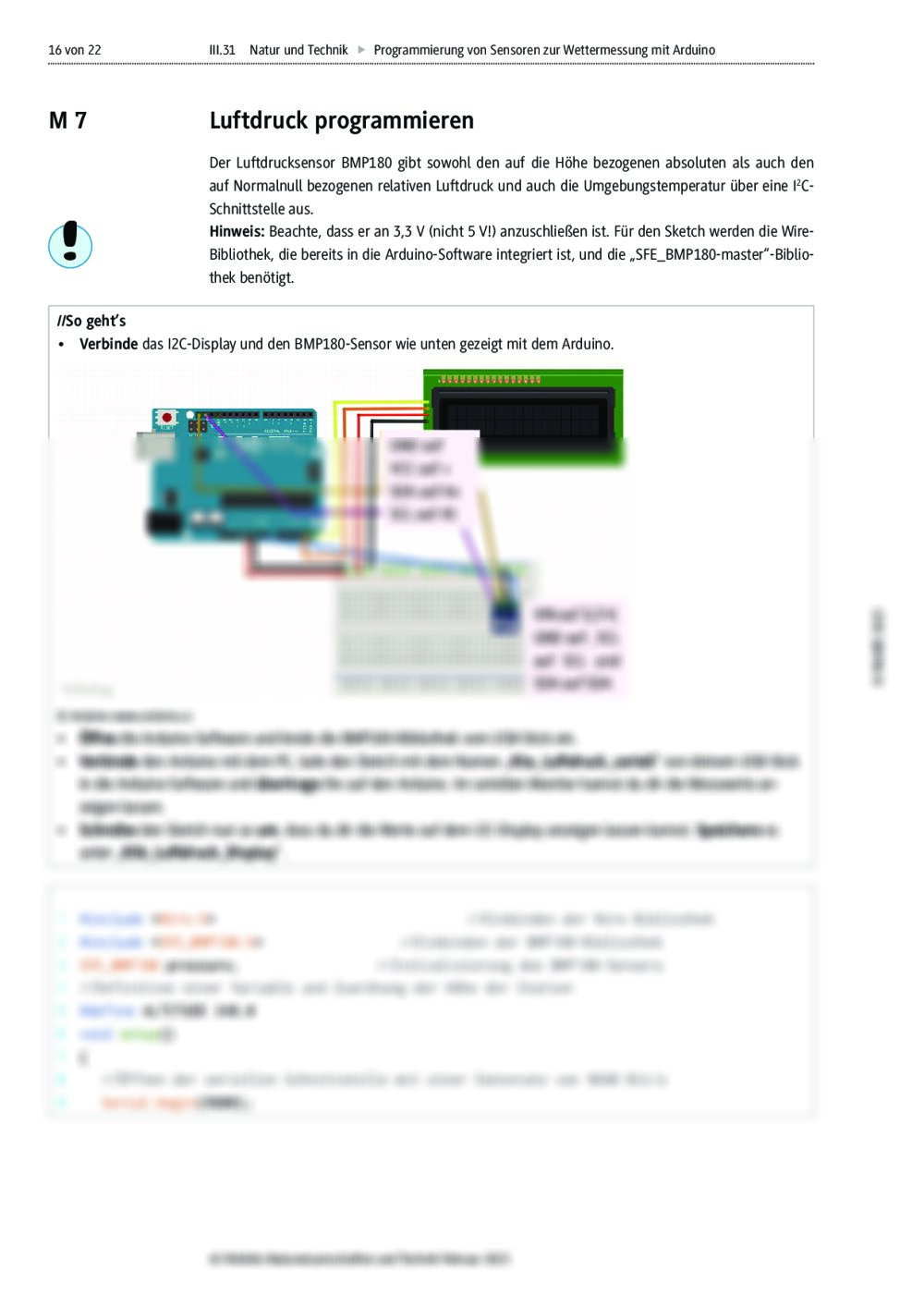 Programmierung Von Sensoren Zur Wettermessung Mit Arduino Raabits Online