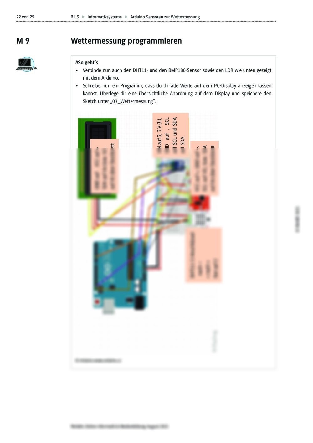 Arduino Sensoren Zur Wettermessung Programmieren Raabits Online
