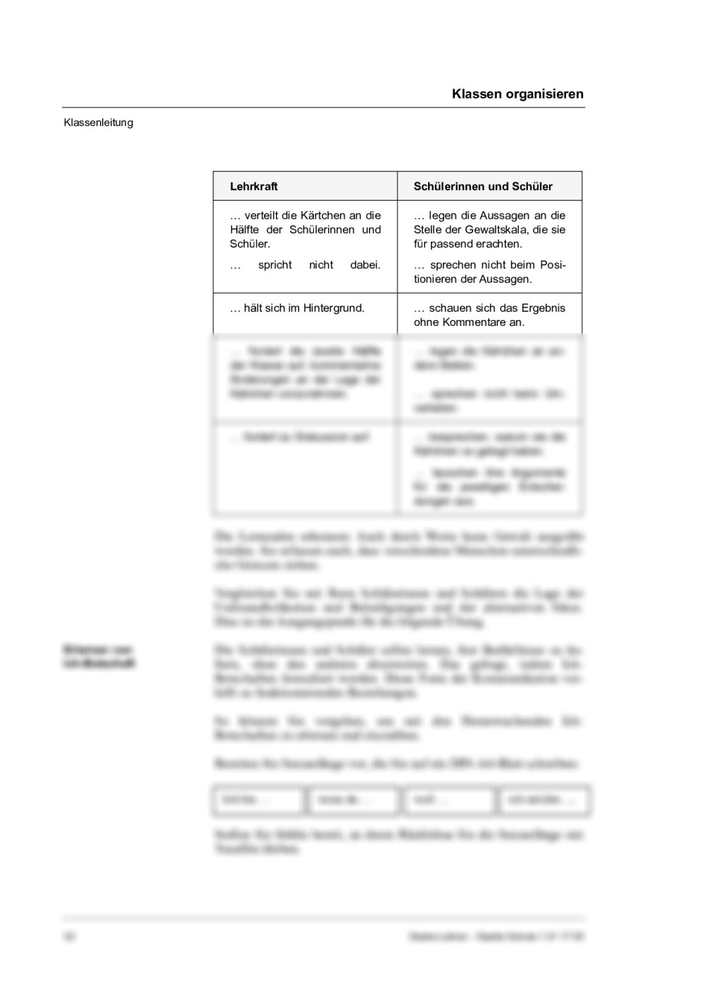 Ein Beziehungsgeflecht aufbauen. Durch eine Lernkultur des Miteinanders ... Ein Beziehungsgeflecht aufbauen. Durch eine Lernkultur des Miteinanders ...
